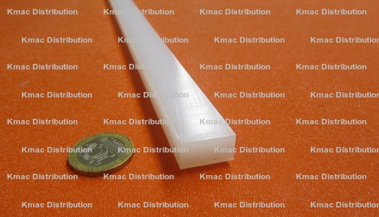 UHMWPE Bars, White, 5 Foot Lengths, General Purpose and ESD