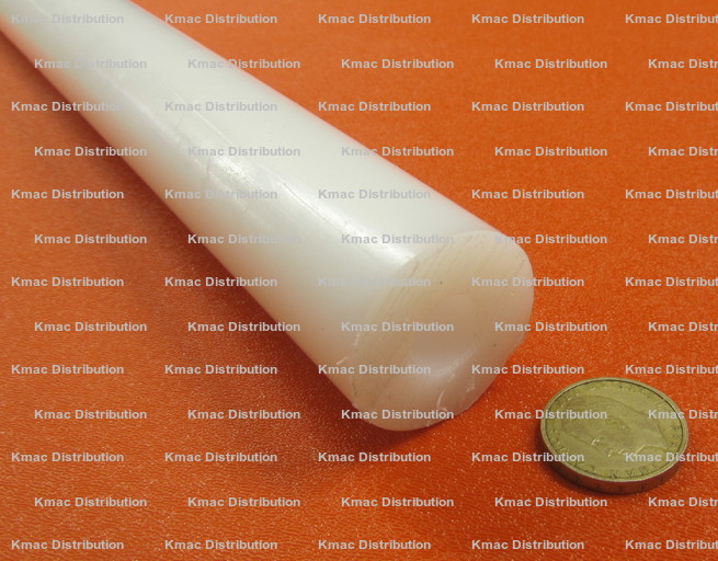 UHMW Plastic Tubes, White, .750 to 5.035 Inch Outside Diameters