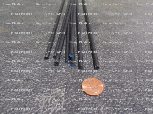 Acetal POM Plastic rods .187, .250, .313, .375, .438, .500, .562, 625...