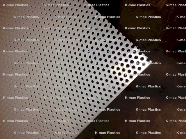Polypropylene sheets with perforated holes, 24 x 24 to 48 x 96 sizes