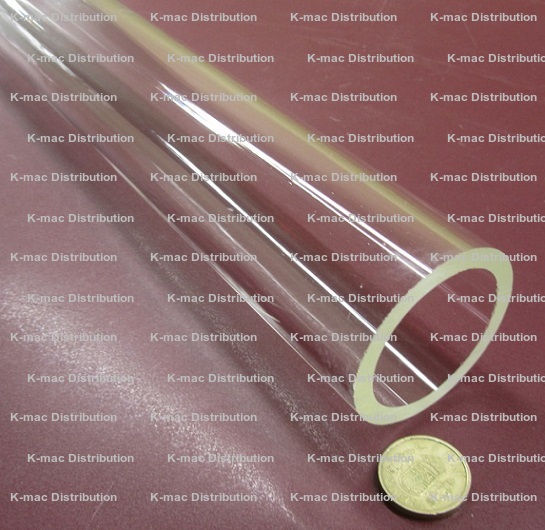 Extruded and Cast Acrylic Round and Square Tubes Clear and Colors