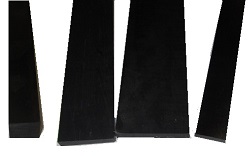 Polyurethane Rectangle and Square Bars, Black, 80A, 90A, 95A, 75D